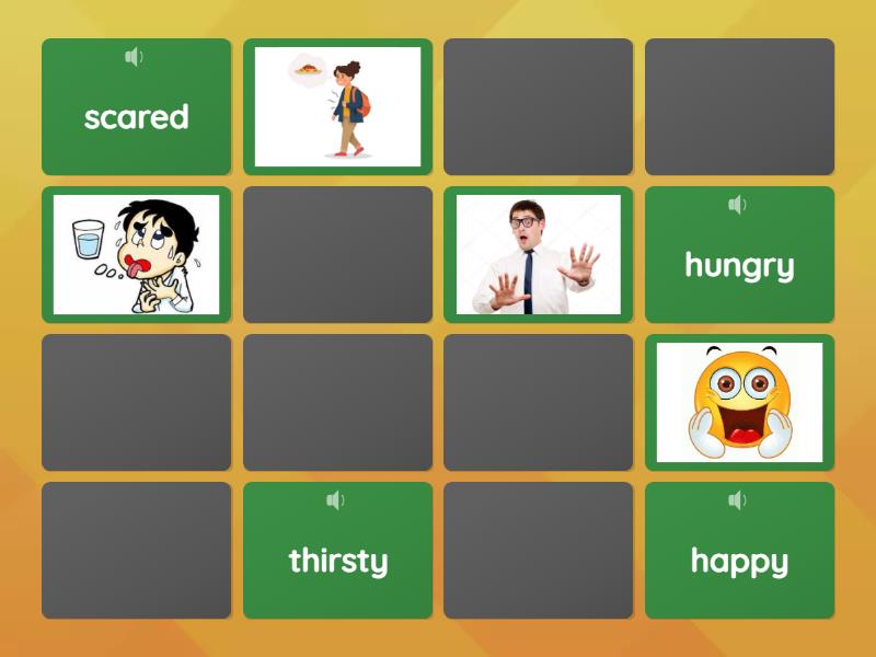 Memo game - Matching pairs