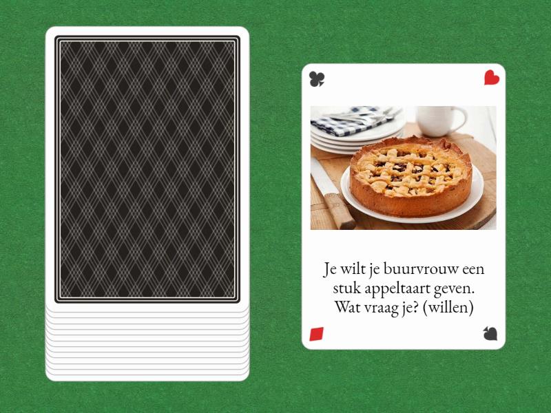 Nederlands in gang H.6 modale werkwoorden - Speaking cards
