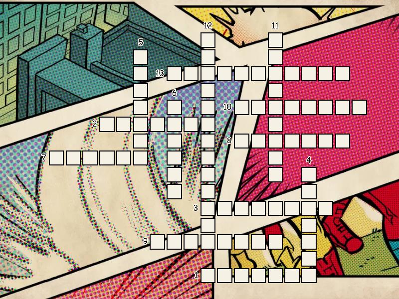 Verbs 2 - Present Continuous - Crossword