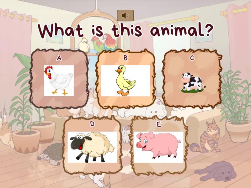 Farm Animals - Cuestionario