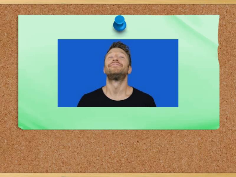 Body language - Flash cards