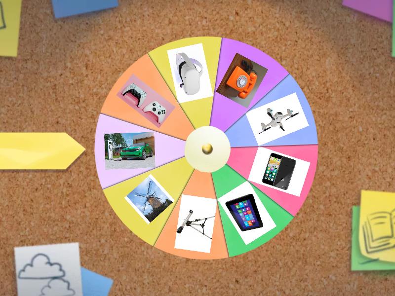 Speaking - Spin the wheel