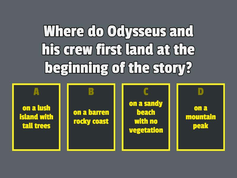GR07_The Tale of Odysseus and the Cyclops - Quiz