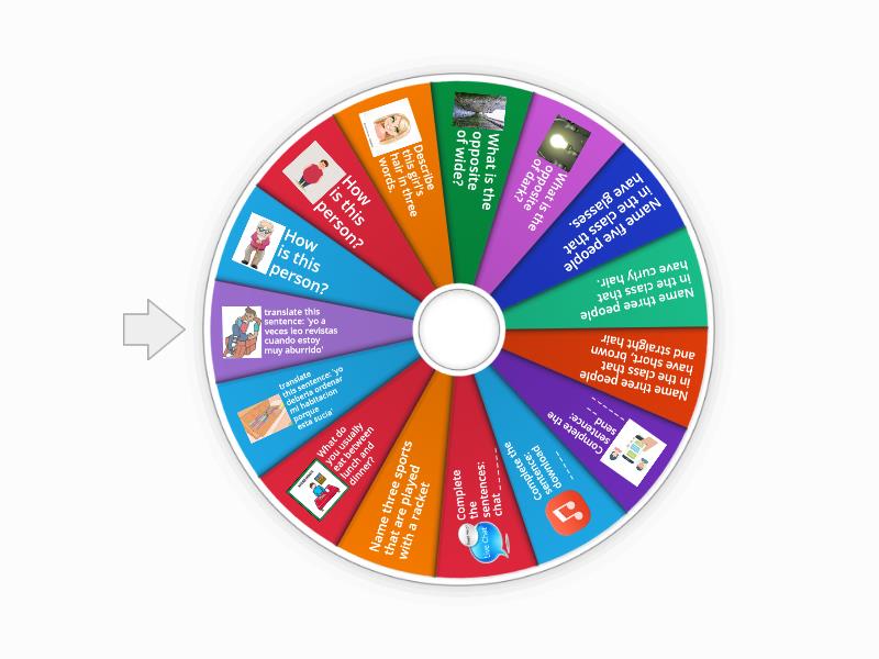 The English Roulette - Rueda aleatoria