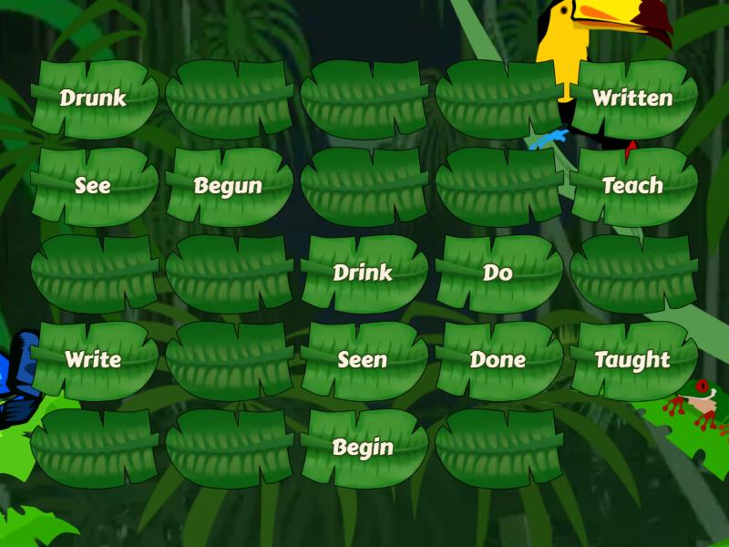 Past Participle - Matching pairs