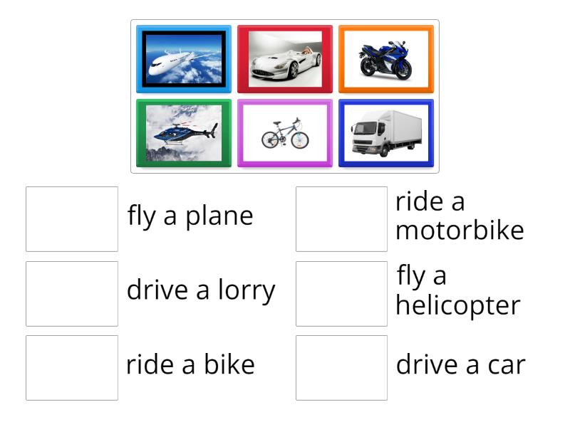 transport starters - Match up