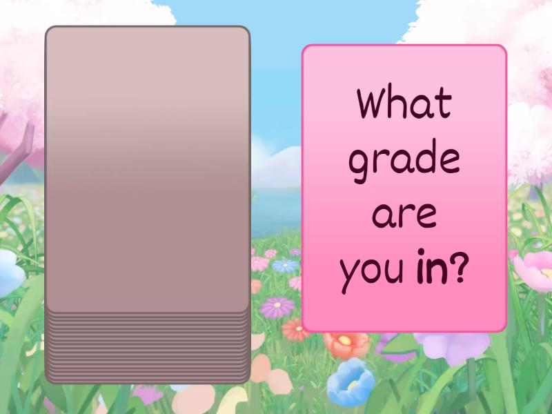 20 Basic Questions Elementary with sound - Random cards