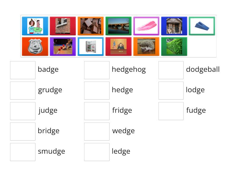 -dge Matching Activity - Match up
