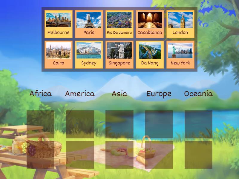 E6- U9.Matching game - Group sort