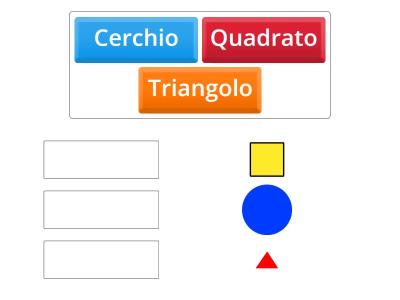 forme geometriche piane - Match up