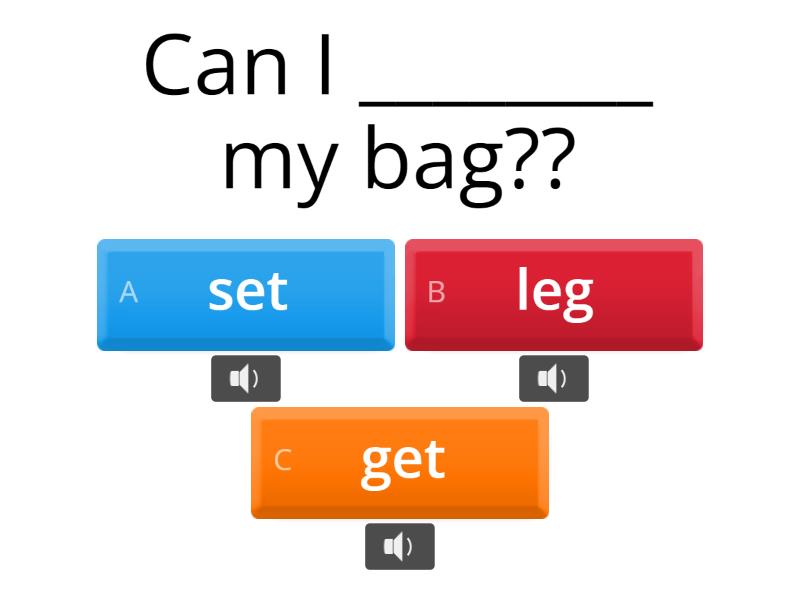 Missing words - Quiz