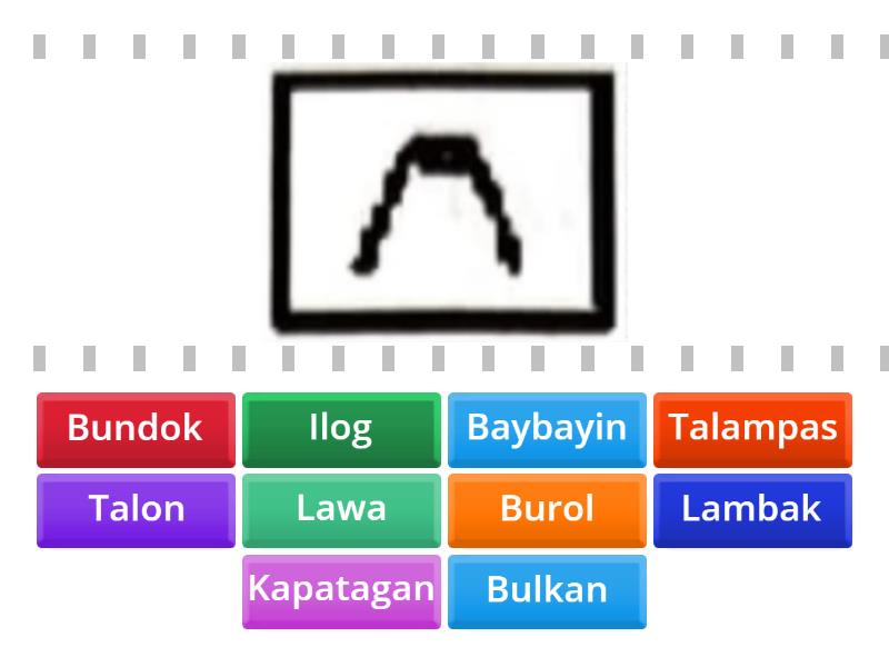 Map Symbols Quiz - Find the match