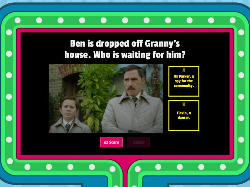 Gangsta Granny Quiz FILM - Gameshow quiz