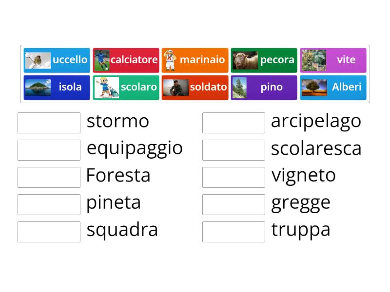 Una folla di nomi - Match up