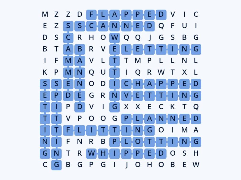111 Rule - Wordsearch