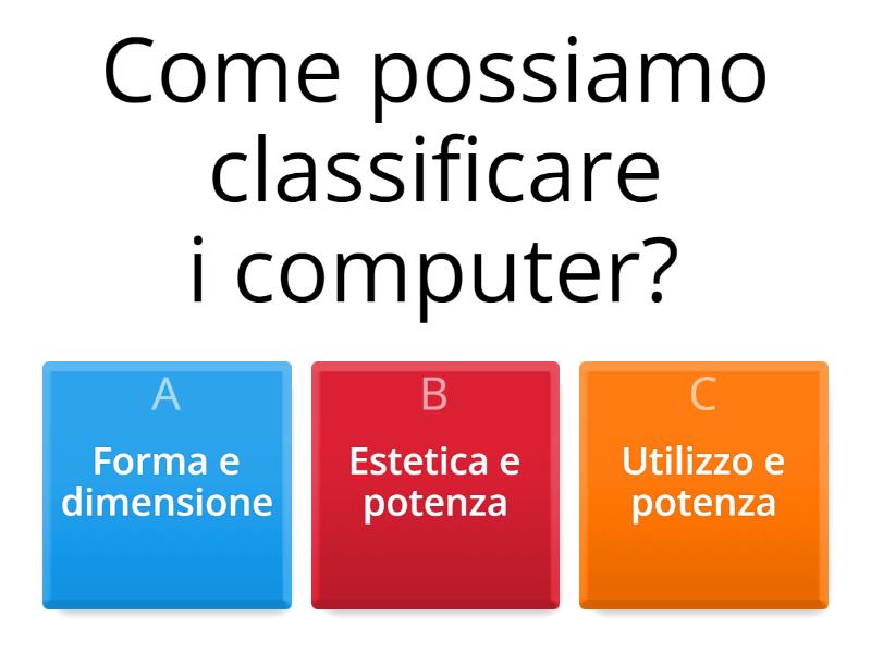 Computer - Cuestionario