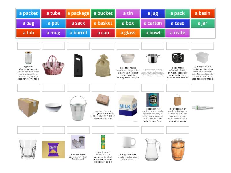 Containers - Match up