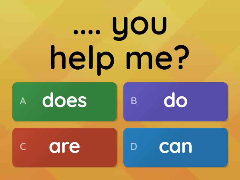 Can-Do/Does-Is/Are-Have got/Has got - Quiz