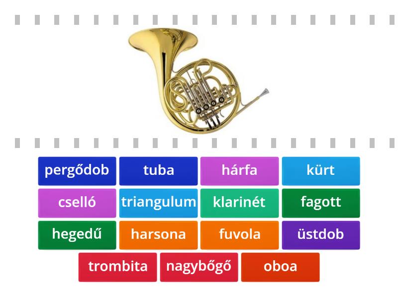 Hangszerkereső - Find the match