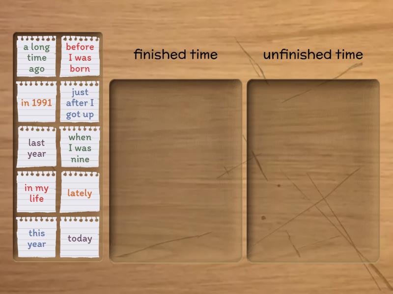 Present Perfect and Past Simple. Finished and unfinished periods of ...