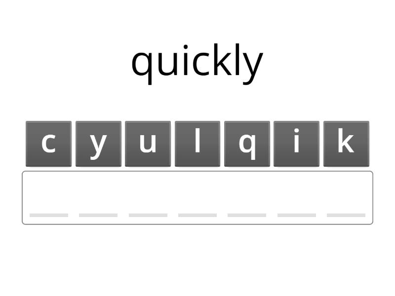 CKLA Skills Unit 5 Spelling List 1 - Anagram