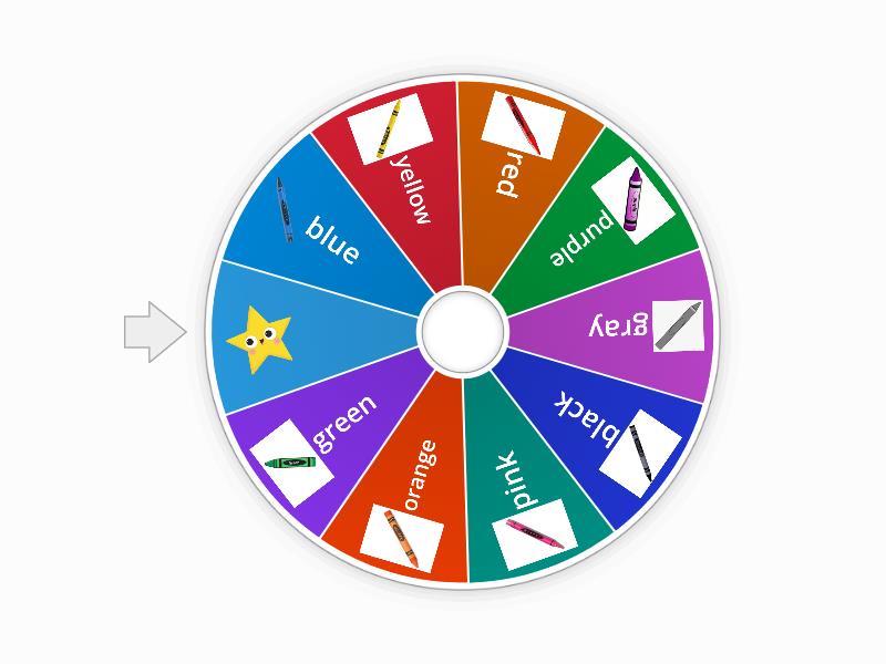 colors - Spin the wheel