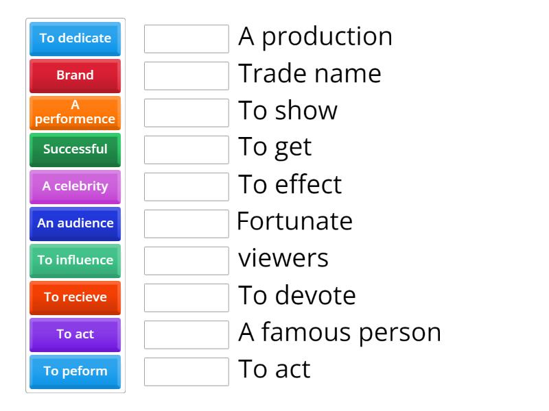 Find synonyms - Match up