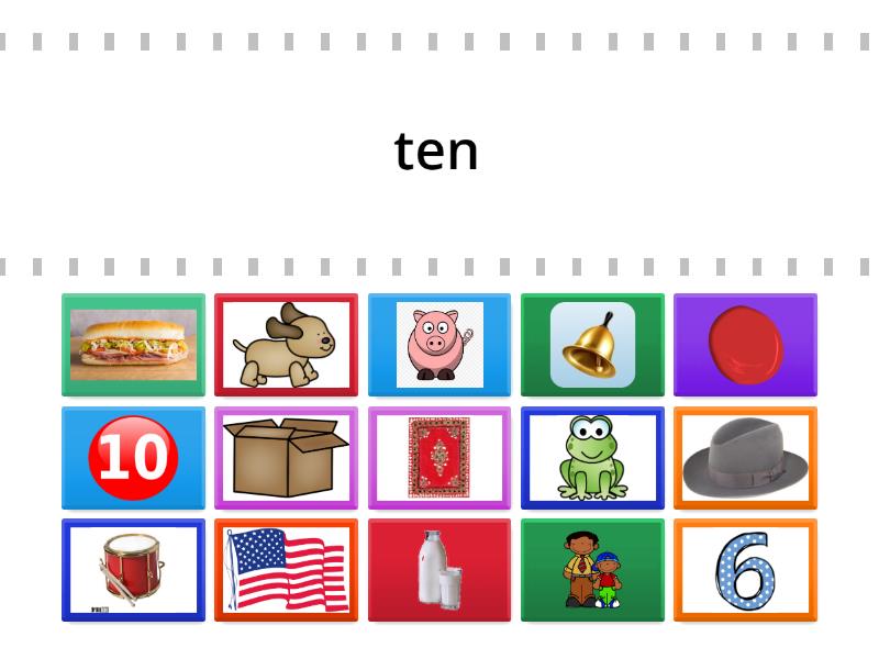 I Can Read Short Vowel Words - McCoy Edition - Find the match