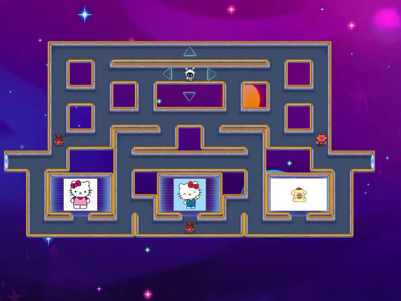 Jugamos con Hello Kitty y sus amigos - Maze chase