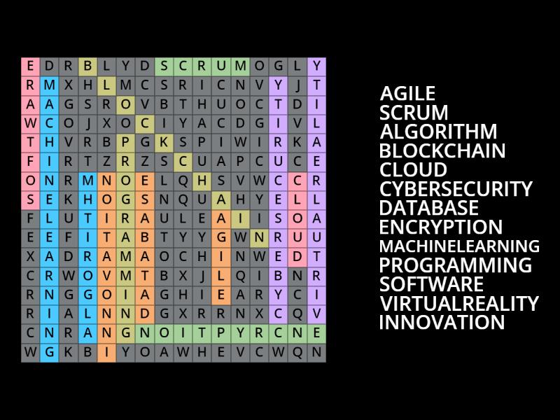 : Digital Vocabulary - Wordsearch