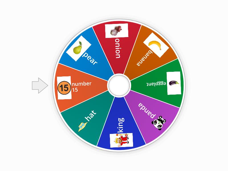revise letters and numbers - Spin the wheel