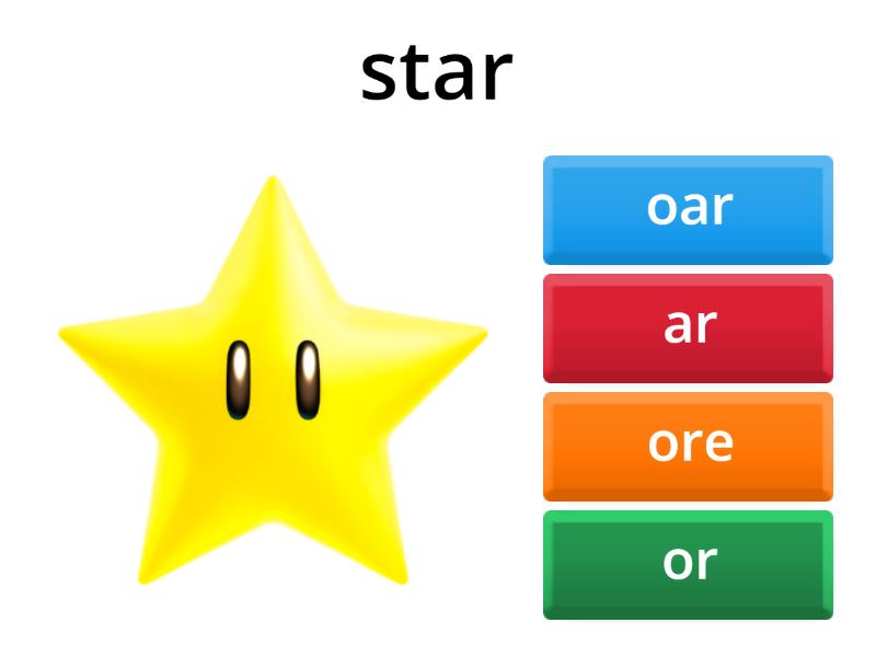 r-Controlled Vowels: ar, or, ore, oar pt2 - Kuis