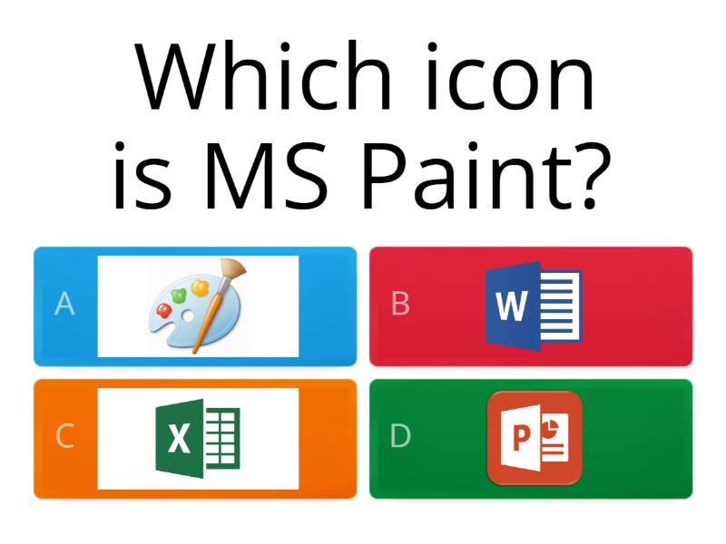 MS Paint - Quiz