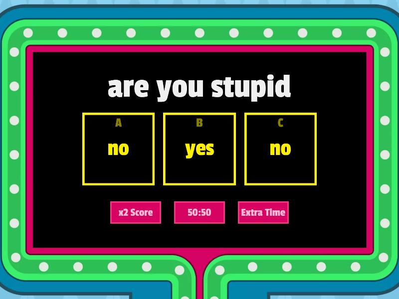 sus 1234 - Gameshow quiz