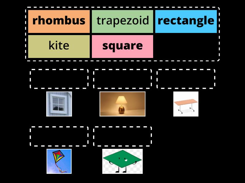 Quadrilaterals - Match up