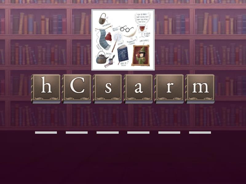 Harry Potter Guess subjects - Anagram