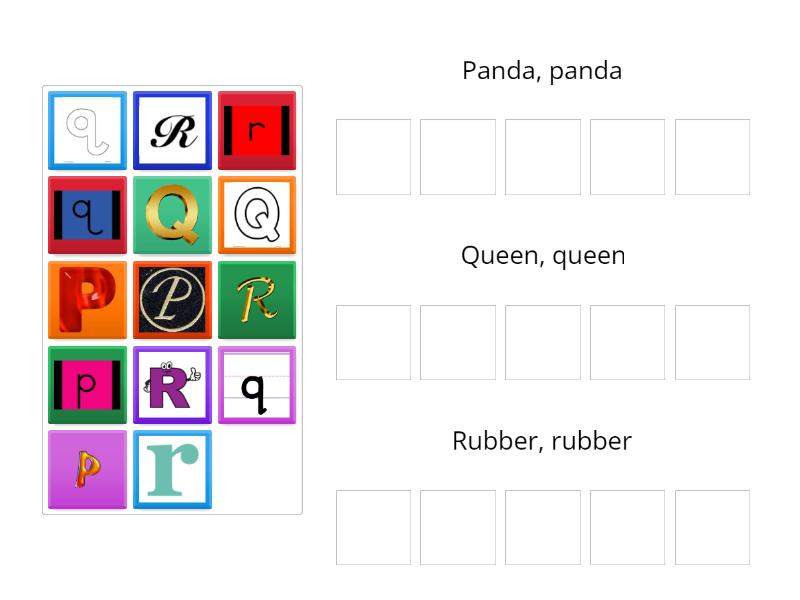 PQR - Group sort