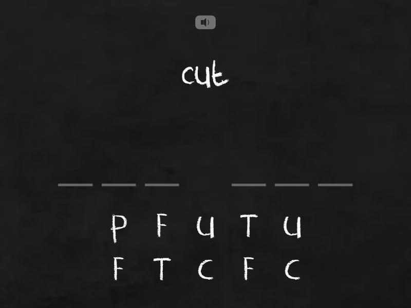 irregulars spell 2 (past simple, past participle) - Spell the word