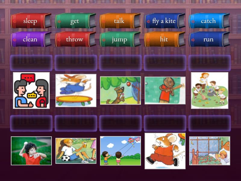 KB 2 Unit 5 verbs - Match up