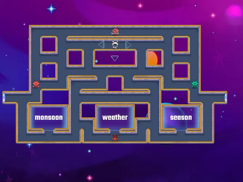 Geography Year 3 - Maze chase