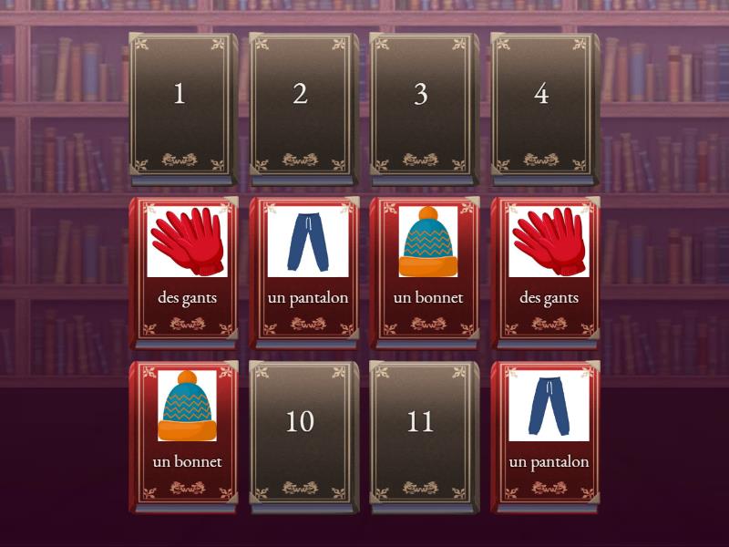 les paires les habits - Matching pairs
