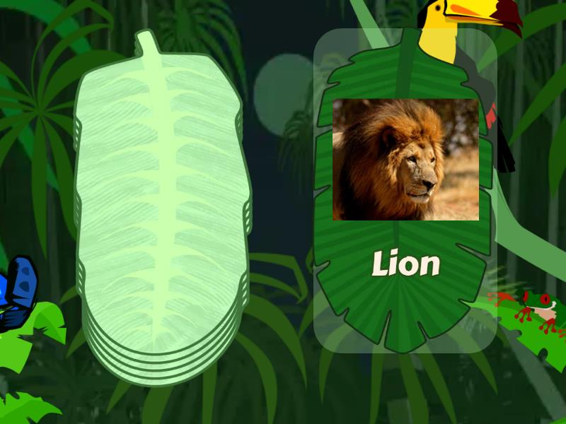 Zoo Animals - Speaking cards