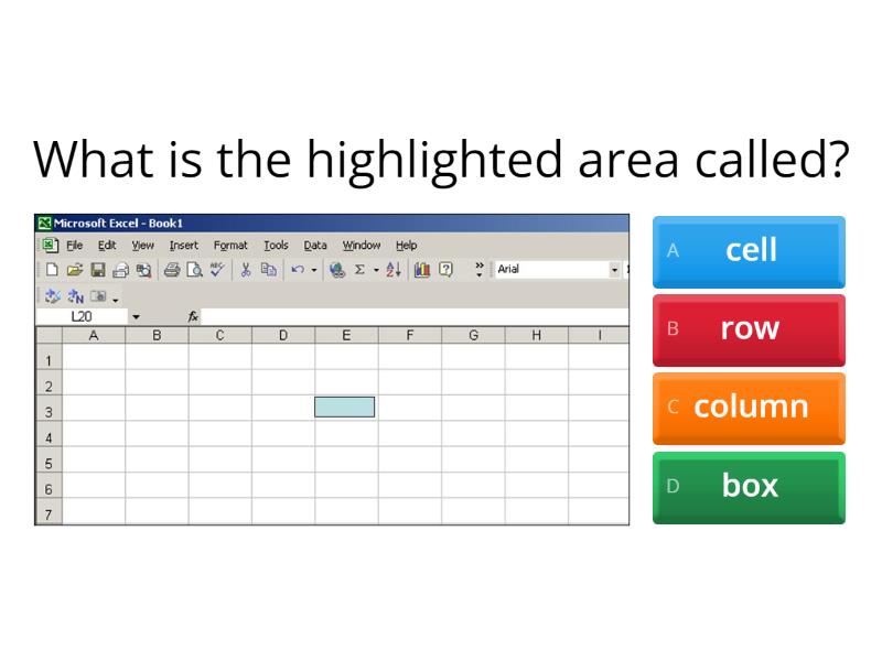 Spreadsheet Starter - Quiz