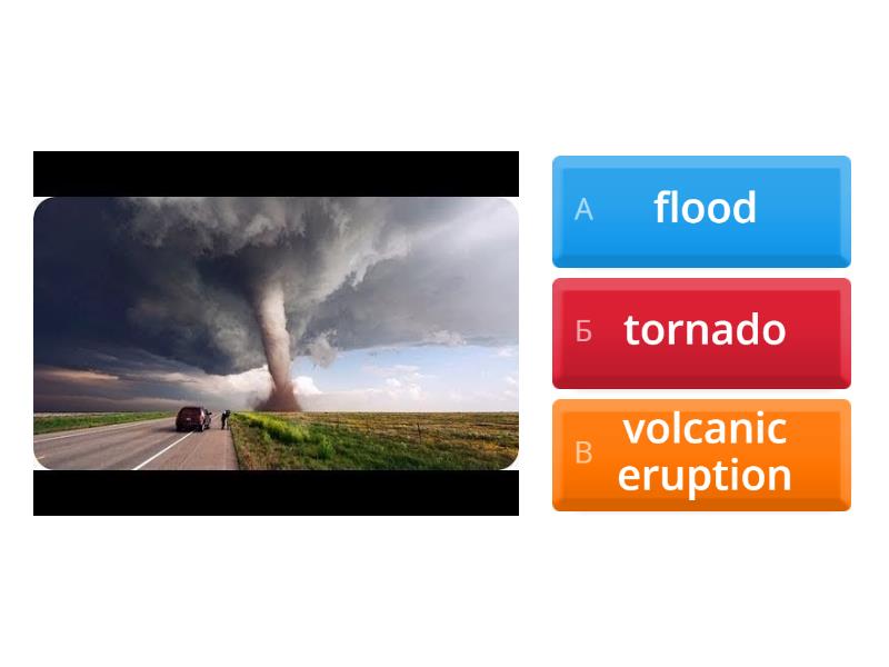 Natural disasters - Quiz