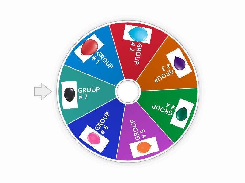 COLORS ROULETE - Spin the wheel