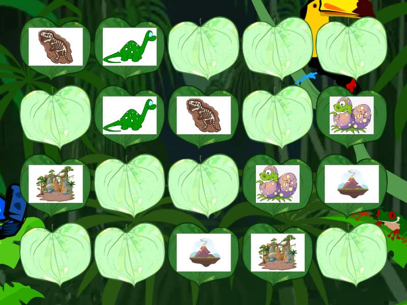 dinosaurs - Matching pairs