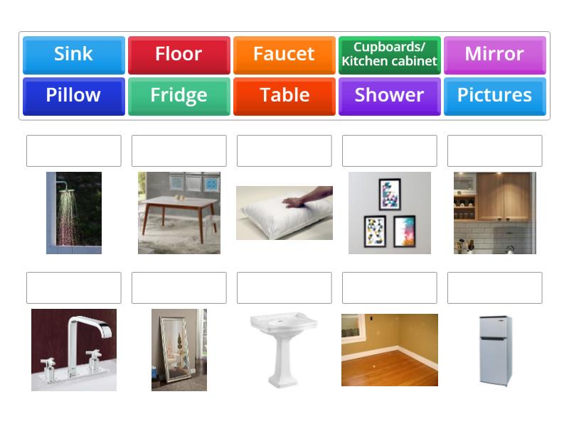 Household items - Match up