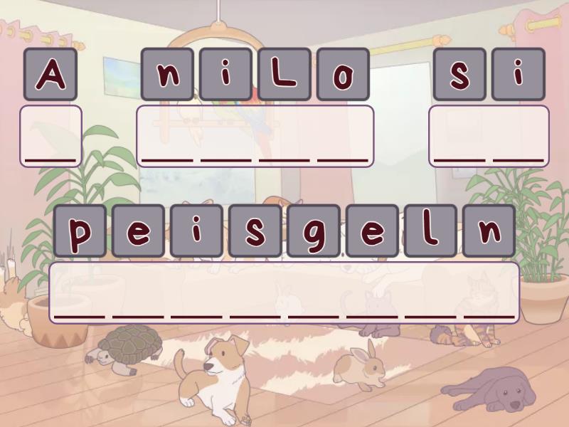 FF 3 Unit 5 (The Lion and the Mouse) - Anagram