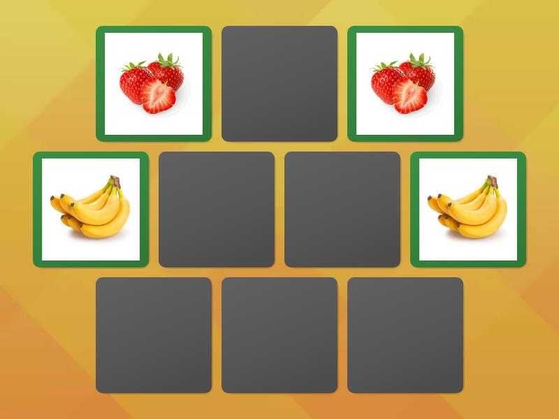 Memory Game - Matching pairs