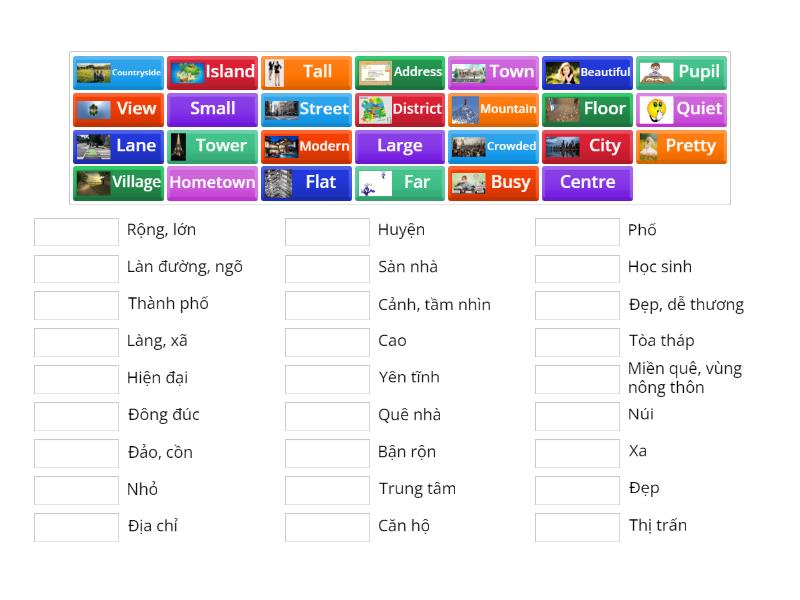 GRADE 5 - UNIT 1 - Match up